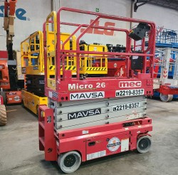MEC Micro 26 Elevadora De Tijera compacto